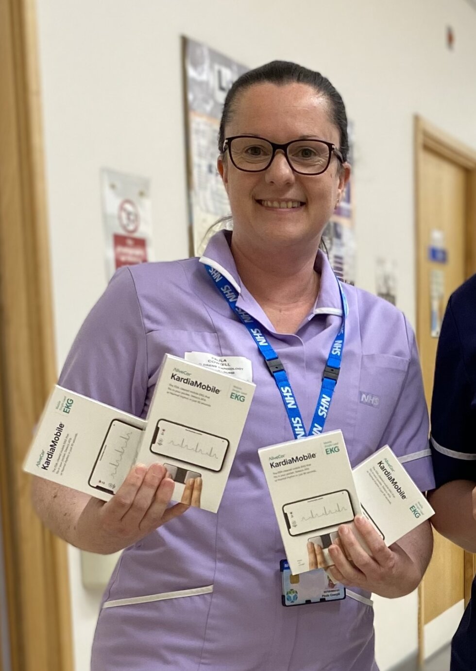 Kardia devices and reward stickers for Calderdale - CHSF